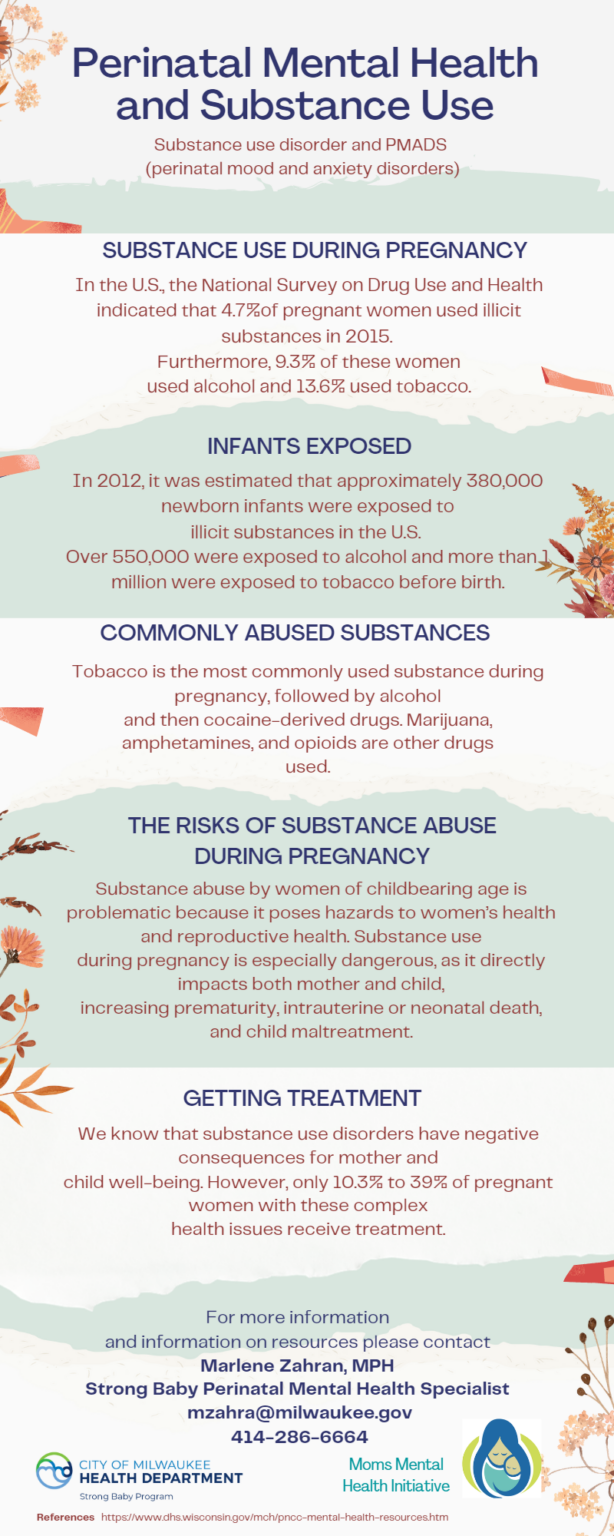 Perinatal Substance Abuse Infographic – WAPC: Wisconsin Association for ...